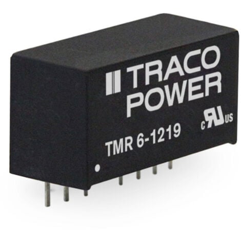 TracoPower TMR 6-0522 DC/DC-Wandler, Print 5 V/DC 12 V/DC, -12 V/DC 250 mA 6 W Anzahl Ausgänge: 2 x