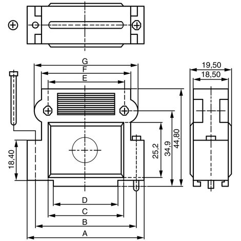 BKL Electronic 10120249 10120249 D-SUB Gehäuse Polzahl: 25 Kunststoff ...