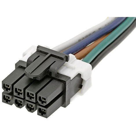 Molex Buchsengehäuse-Kabel Polzahl Gesamt 8 Rastermaß: 4.2 mm 451350810 1 St. Bag