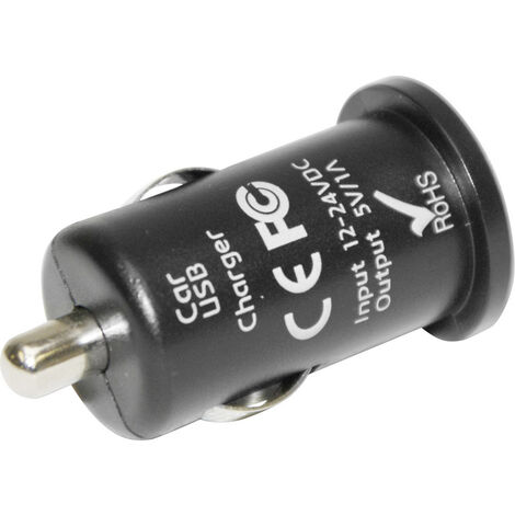 Eufab Mini USB Ladeadapter Belastbarkeit Strom max.=1 A Passend für ...