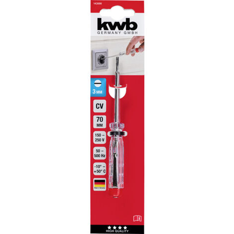 kwb 143000 Einpoliger Spannungsprüfer