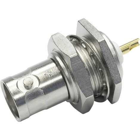 Telegärtner 100023407 100023407 BNC-Steckverbinder Buchse, Einbau vertikal 50 Ω 1 St.