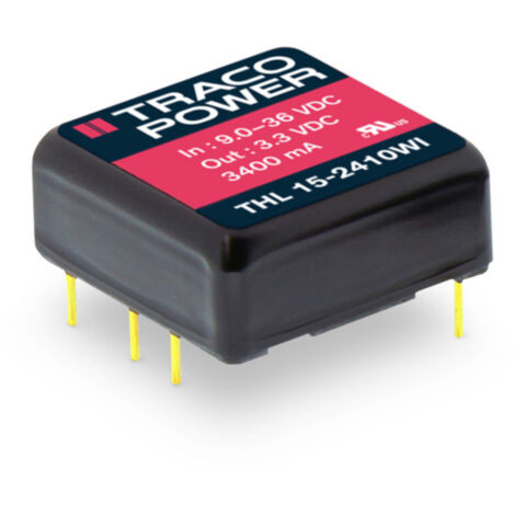 TracoPower THL 15-2412WI DC/DC-Wandler, Print 1.25 A 15 W Anzahl Ausgänge: 1 x Inhalt 1 St.