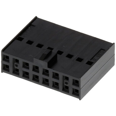 Molex Buchsengehäuse-Kabel Polzahl Gesamt 16 Rastermaß: 2.54 mm 901420016 1 St. Bag