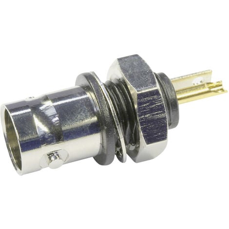 Telegärtner 100023436 100023436 BNC-Steckverbinder Buchse, Einbau vertikal 50 Ω 1 St.