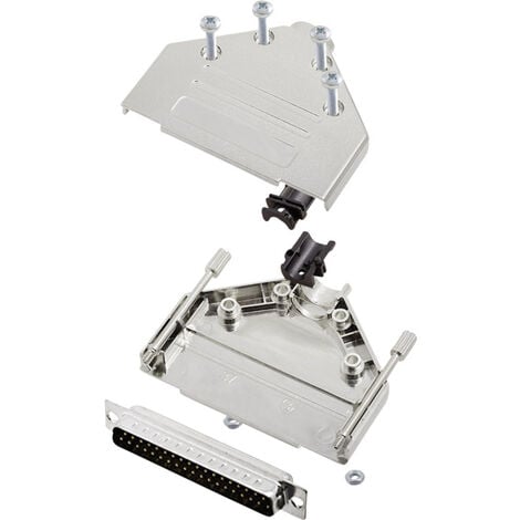 encitech DTPK-M-37-DBP-K 6355-0030-04 D-SUB Stiftleisten-Set 180 ° Polzahl: 37 Lötkelch 1 Set