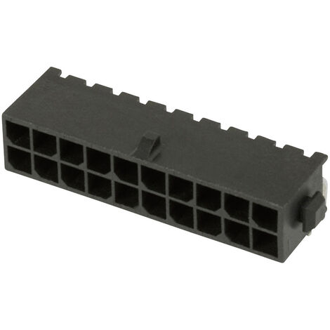 TE Connectivity Stiftleiste (Standard) Micro-MATE-N-LOK Polzahl Gesamt 8 Rastermaß: 3 mm 3-794618-8