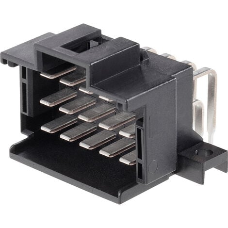 TE Connectivity Stiftgehäuse-Platine J-P-T Polzahl Gesamt 21 Rastermaß: 3.50 mm 9-966140-6 1 St.