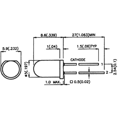 Velleman LED5/RGB LED RGB RGB Rund 5 mm 750 mcd, 1500 mcd, 750 mcd 20 mA