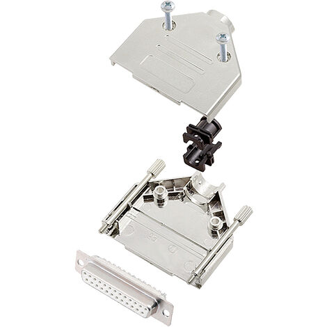 encitech DTPK-M-25-DBS-W-K 6355-8030-13 D-SUB Buchsenleisten-Set 180 ° Polzahl: 25 Lötkelch 1 St.