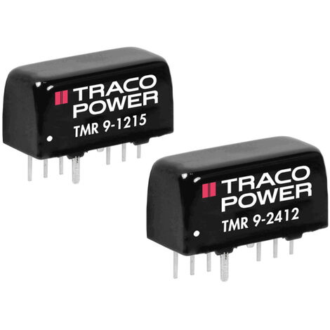 TracoPower TMR 9-1219 DC/DC-Wandler, Print 12 V/DC 9 V/DC 1 A 9 W Anzahl Ausgänge: 1 x Inhalt 10 St.