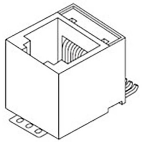 Molex Cat 3 Mod Jack/Plug 855135014-236 Buchse Schwarz 236 St.