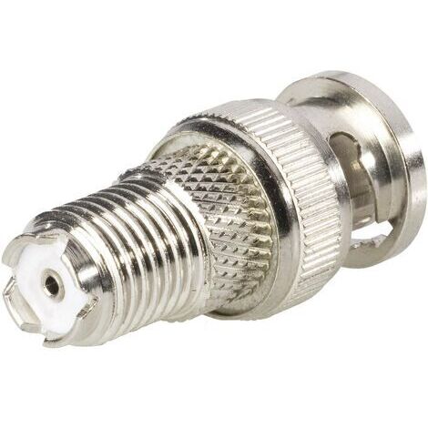 BKL Electronic 0407015 0407015 Mini-UHF-Adapter Mini-UHF-Buchse - BNC-Stecker 1 St.
