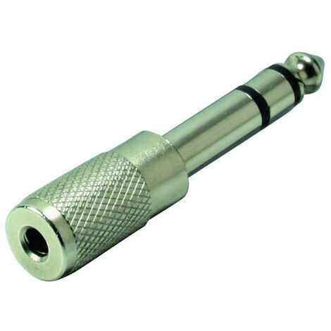 TRU COMPONENTS Klinken-Adapter Klinkenstecker 6.35 mm - Klinkenbuchse 3 ...