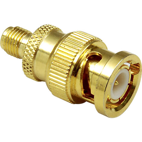 BKL Electronic 0419127 0419127 BNC-Adapter BNC-Stecker - SMA-Reverse-Buchse 1 St.