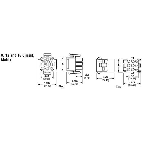 TE Connectivity Buchsengehäuse-Kabel Universal-MATE-N-LOK Polzahl ...
