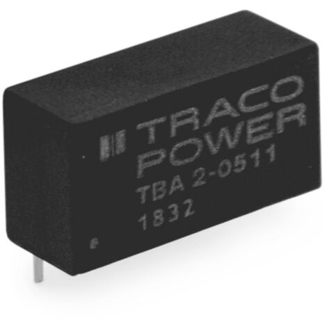 TracoPower TBA 2-2411 DC/DC-Wandler, Print 400 mA 2 W Anzahl Ausgänge: 1 x Inhalt 1 St.