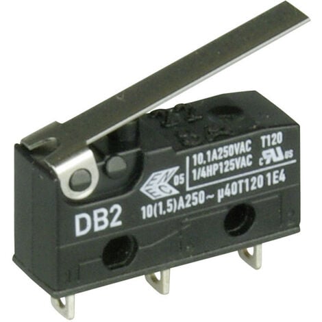 ZF DB2C-A1LC Mikroschalter DB2C-A1LC 250 V/AC 10 A 1 x Ein/(Ein) tastend 1 St.