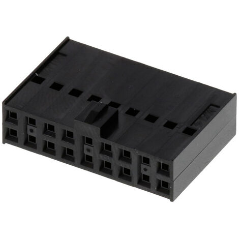 Molex Buchsengehäuse-Kabel Polzahl Gesamt 18 Rastermaß: 2.54 mm 901420018 1 St. Bag