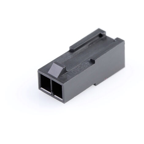 Molex Buchsengehäuse-Kabel Polzahl Gesamt 2 Rastermaß: 3 mm 436400201 1 St. Bag