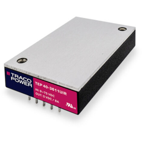 TracoPower TEP 40-3612UIR DC/DC-Wandler, Print 3.33 A 40 W Anzahl Ausgänge: 1 x Inhalt 1 St.