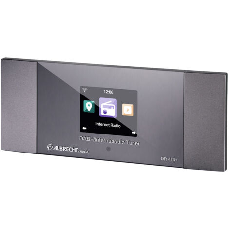 Albrecht Albrecht DR 463+ Internet-, DAB+ und UKW-Radio Tuner Internet ...