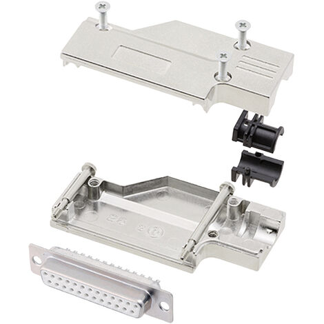 encitech DCMR25-FK-DBS-W-K 6355-8065-13 D-SUB Buchsenleisten-Set 90 ° Polzahl: 25 Lötkelch 1 St.