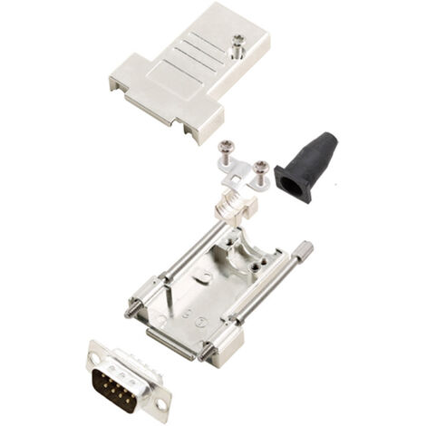 encitech DTSL09-T-JSRG+DMP-K 6355-0040-21 D-SUB Stiftleisten-Set 180 ° Polzahl: 9 Lötkelch 1 Set