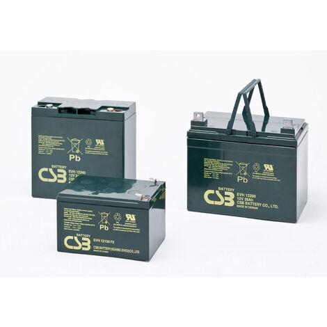 CSB Battery EVH 12390 EVH12390 Bleiakku 12 V 39 Ah Blei-Vlies (AGM) (B ...