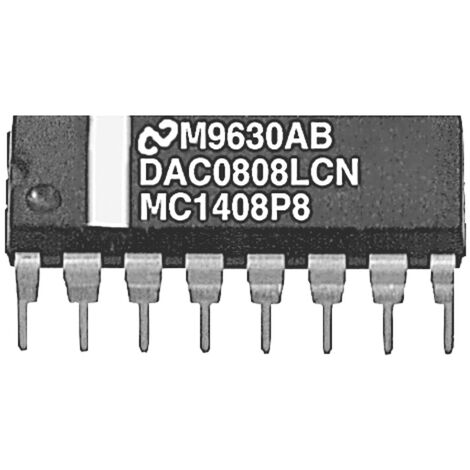 Texas Instruments DAC0808LCN/NOPB Datenerfassungs-IC - Digital-Analog ...
