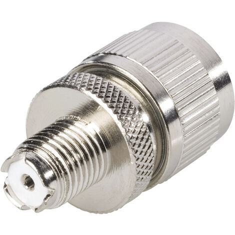 TRU COMPONENTS 1579445 Mini-UHF-Adapter Mini-UHF-Buchse - N-Stecker 1 St.