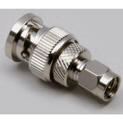 BKL Electronic 0409032 HF-Adapter SMA-Stecker - BNC-Stecker 1 St.