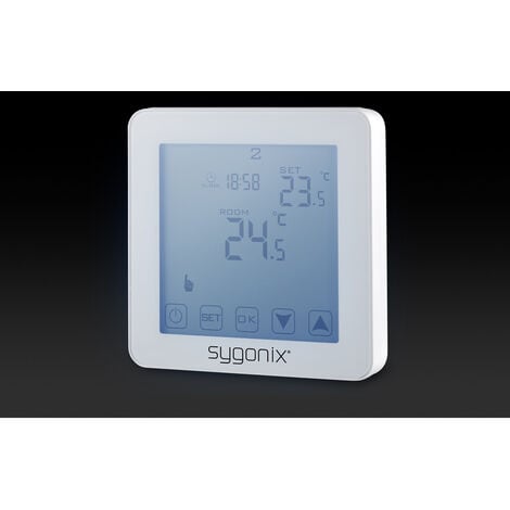 Sygonix SY-4961570 Touch 2 Raumthermostat Unterputz Wochenprogramm 1 St.