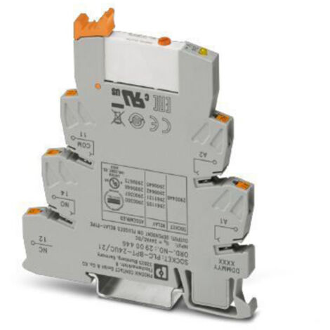 Phoenix Contact PLC-RPT- 24UC/21/MS Relaisbaustein Nennspannung: 24 V ...