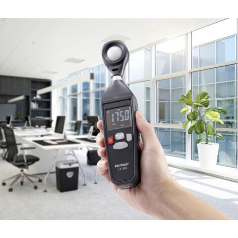 VOLTCRAFT VC-13101385 LX-80 Luxmeter 0.0 - 200000 lx