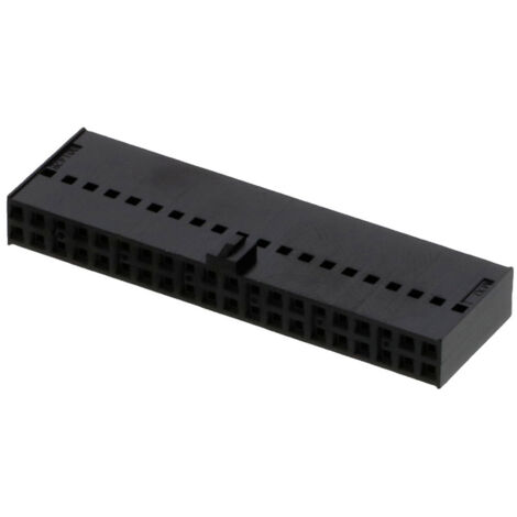 Molex Buchsengehäuse-Kabel Polzahl Gesamt 40 Rastermaß: 2.54 mm 901420040 1 St. Bag