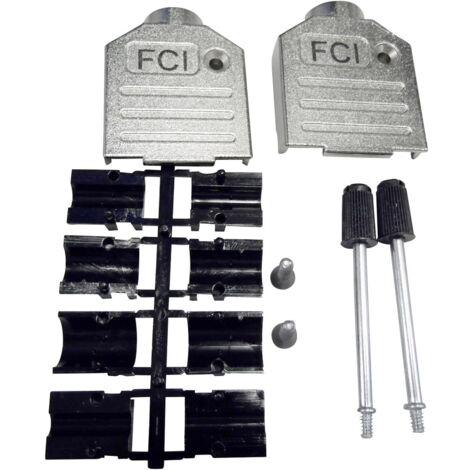 FCI D-SUB 8655MH2501BKLF D-SUB Gehäuse Polzahl: 25 Zinkdruckguss 180 ...