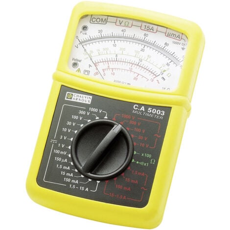 Chauvin Arnoux C.A 5003 Hand-Multimeter analog CAT III 600 V