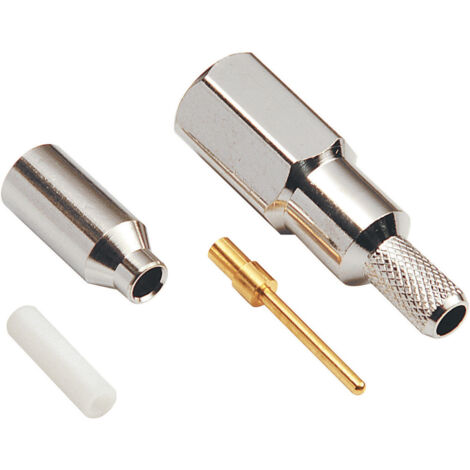 TRU COMPONENTS 1579433 FME-Steckverbinder Stecker, gerade 1 St.