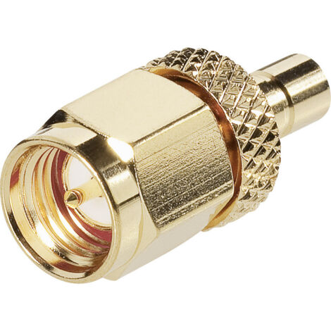 TRU COMPONENTS 1579528 SMB-Adapter SMB-Buchse - SMA-Stecker 1 St.