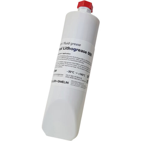 Divinol Lithogrease 000 Lithogrease 000 teilsynthetisches Getriebefließfett 1 l
