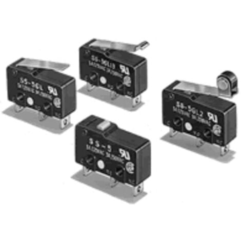 Omron SS-01D Mikroschalter 30 V/DC 0.1 A 1 x Ein/(Ein) 1 St. Bag