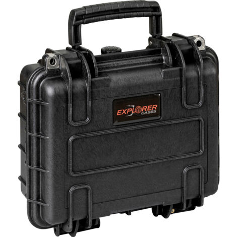 Explorer Cases Outdoor Koffer 2712HL.B black with pick & pluck foam (B x H x T) 28 x 20 x 12 cm Sc