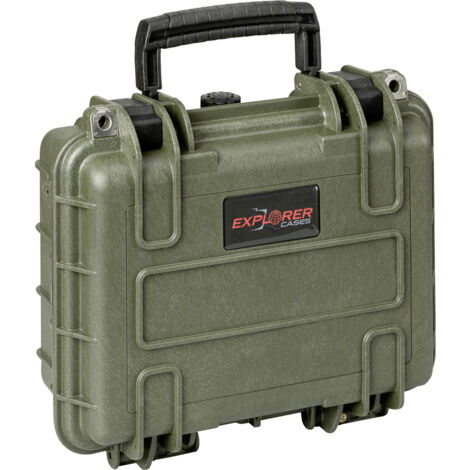 Explorer Cases Outdoor Koffer 2712HL.G green with pick & pluck foam (B x H x T) 28 x 20 x 12 cm Ol