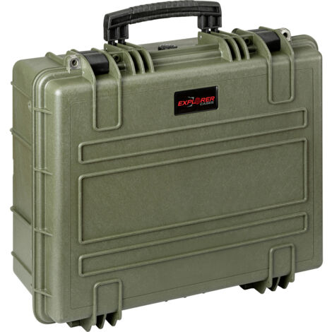 Explorer Cases Outdoor Koffer 4820HL.G green with pick & pluck foam (B x H x T) 48 x 37 x 21 cm Ol