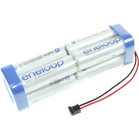 Panasonic eneloop Doppelwürfel F2x2x2 Graupner Akkupack 8x Mignon (AA ...