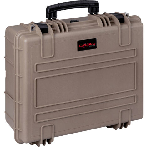 Explorer Cases Outdoor Koffer 4820HL.D desert tan with pick & pluck foam (B x H x T) 48 x 37 x 21