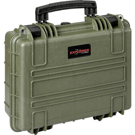Explorer Cases Outdoor Koffer 3815HL.G green with pick & pluck foam (B x H x T) 38 x 27 x 16 cm Ol