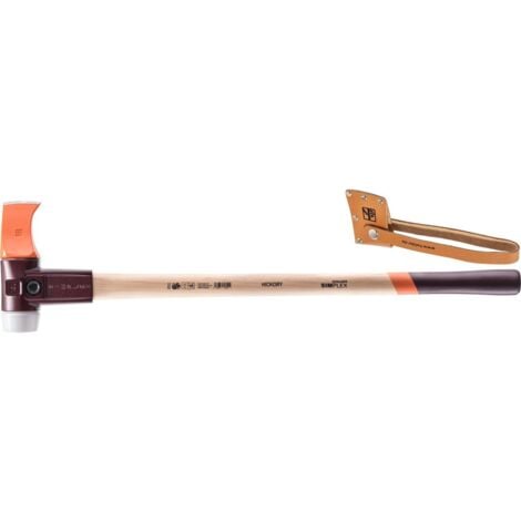 HALDER SIMPLEX Spalthammer mit Stahlgussgehäuse und Hickorystiel 900 mm