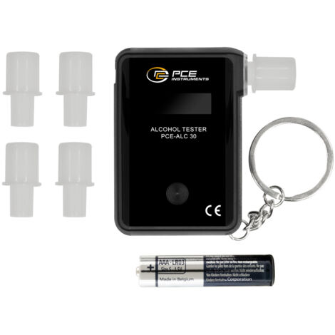 PCE Instruments PCE-ALC 30 Alkoholtester 0 bis 2 mg/ml Alarm, inkl ...